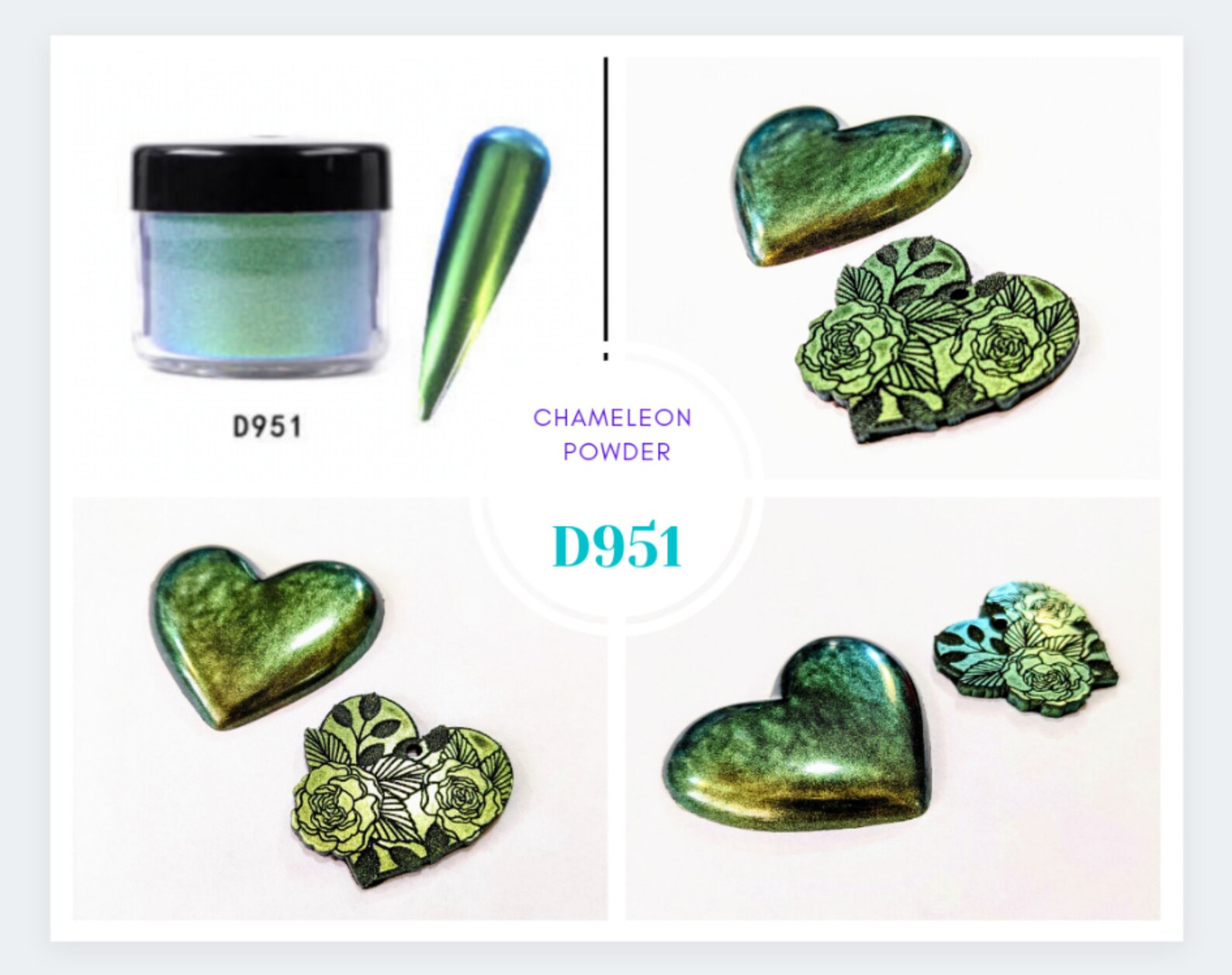 Chameleon Color-shift Pigment #D951/ Nail Art/ Epoxy Resin / Alcohol ...