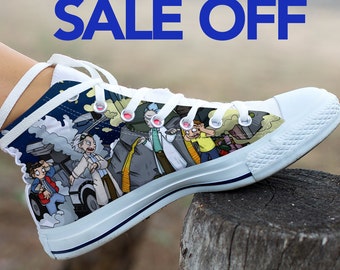 Rick and morty shoes | Etsy