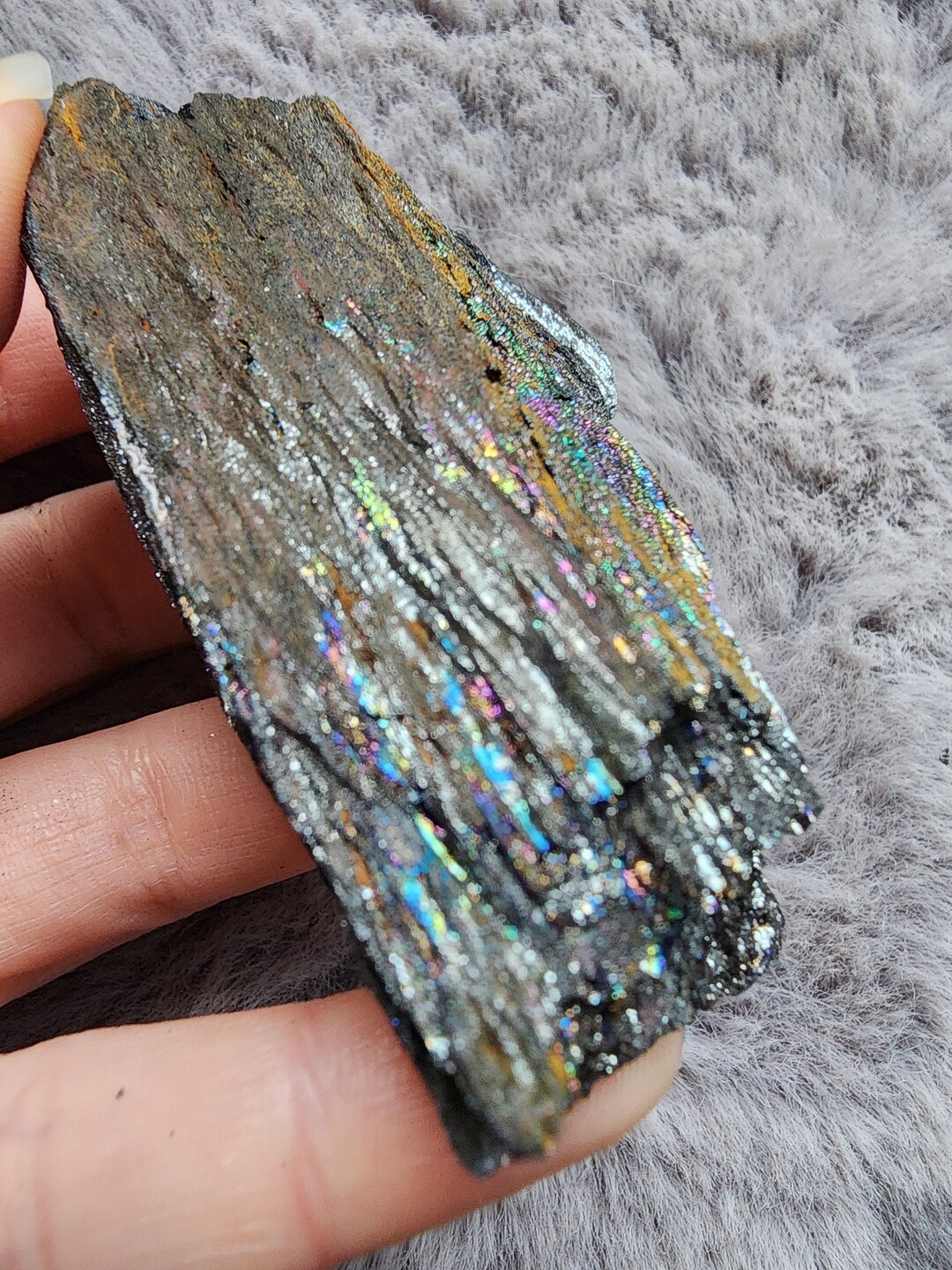Rough Rainbow Hematite Specimen From Brazil - Etsy