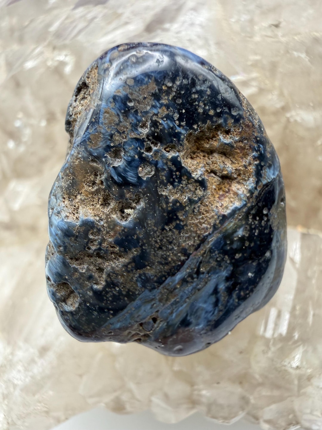Blue Pietersite Polished Tumbled Stone from China - Etsy 日本