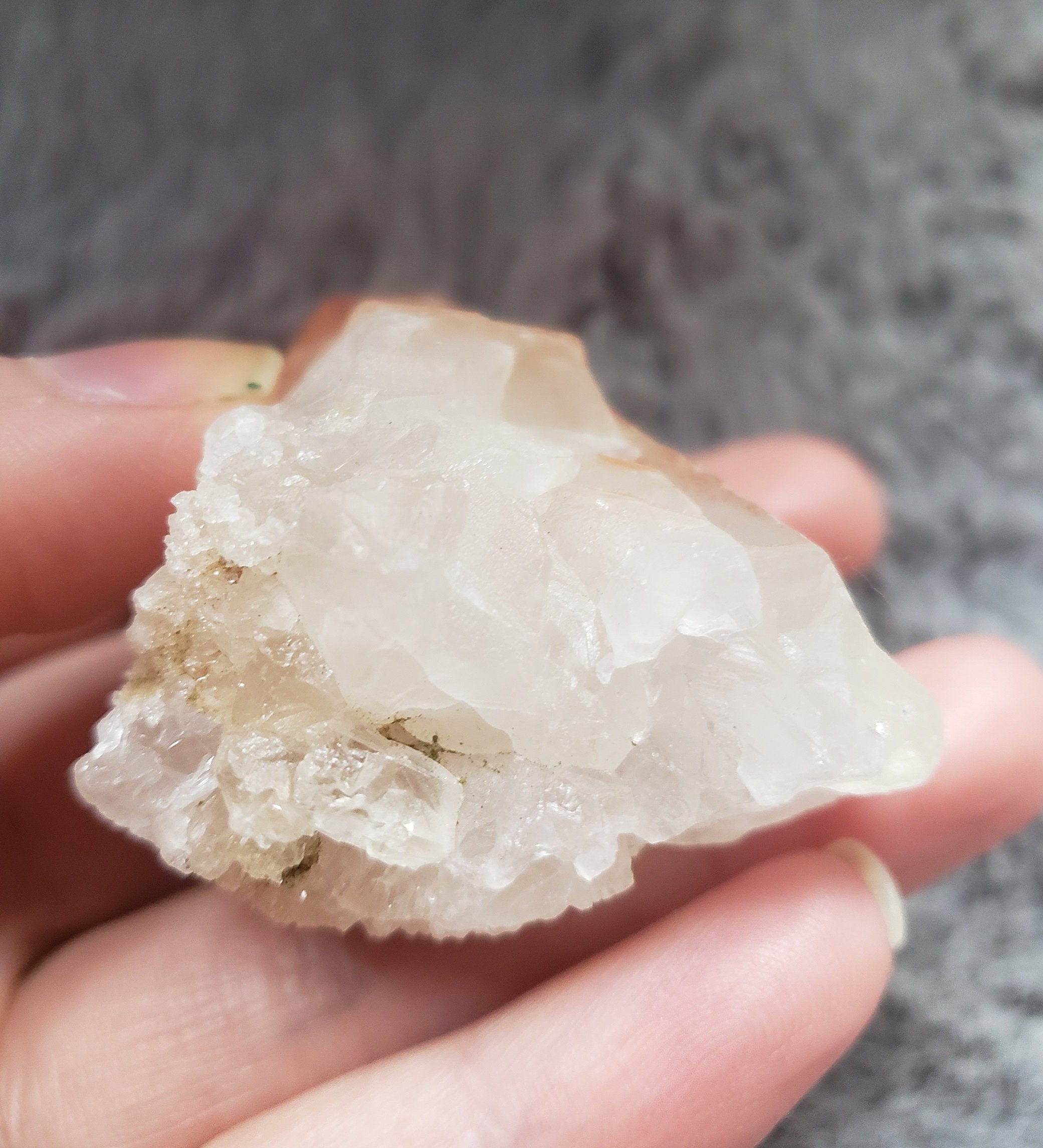 Beautiful Red Iron Stained Quartz Crystal Specimen | Etsy