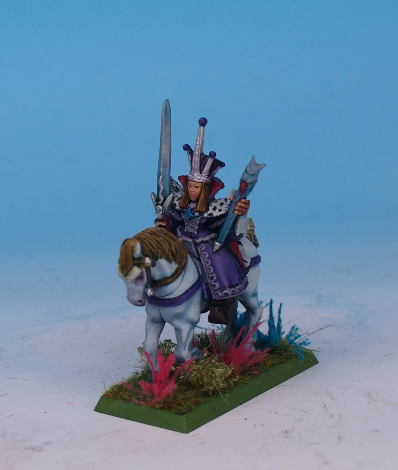 Warhammer Fantasy Battle Empire Ice Queen of Kislev Painted Oldhammer ...