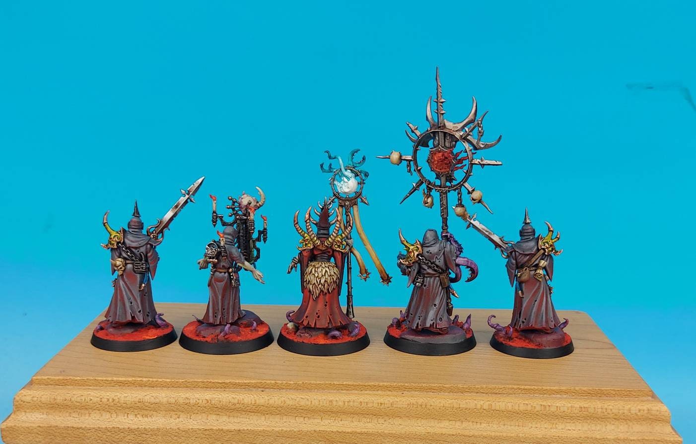 Warhammer 40k Chaos Space Marine Cultist Dark Commune Pro Painted - Etsy