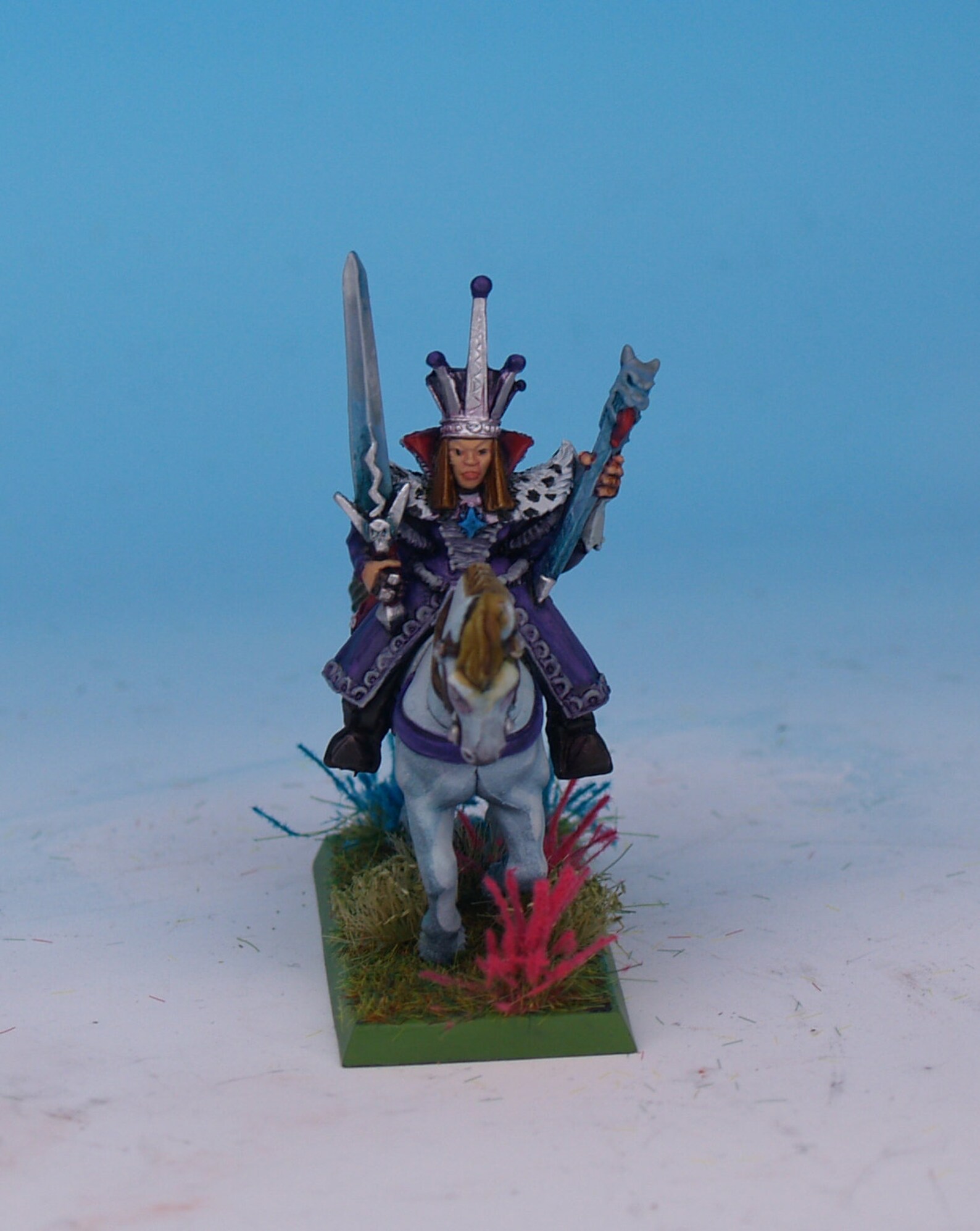 Warhammer Fantasy Battle Empire Ice Queen of Kislev Painted Oldhammer ...
