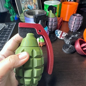 Hand Grenade FIDGET TOY... Play With Your Grenade... Why Not? - Etsy