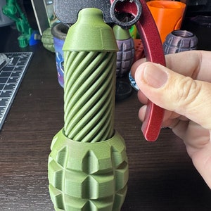 Hand Grenade FIDGET TOY... Play With Your Grenade... Why Not? - Etsy