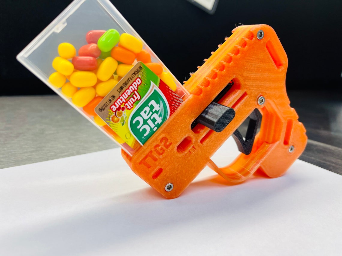 3D printed Tic Tac Launcher gun | Etsy