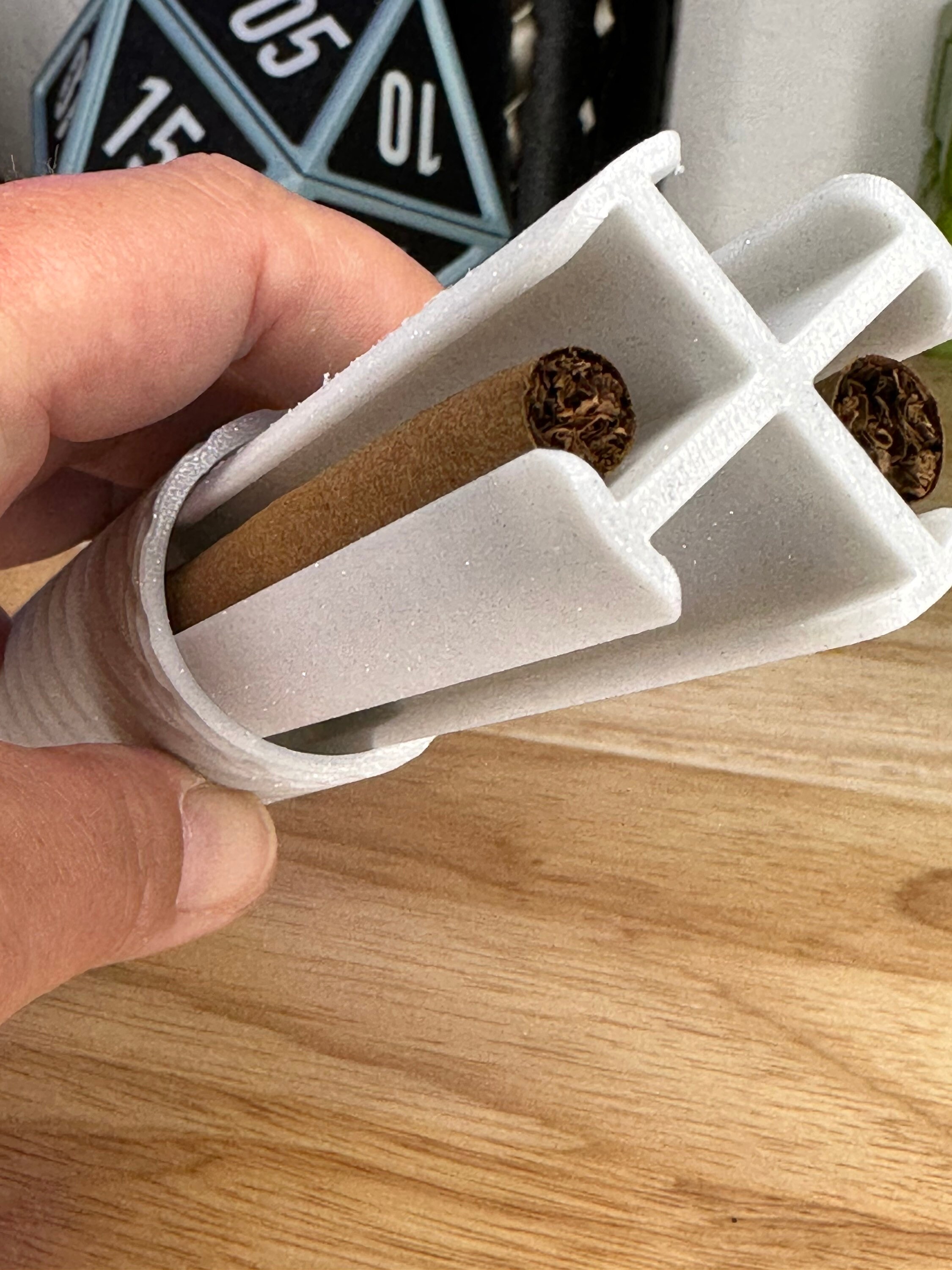 DOOB TUBE Container 3D Printed 4 Compartment Container to Stop - Etsy