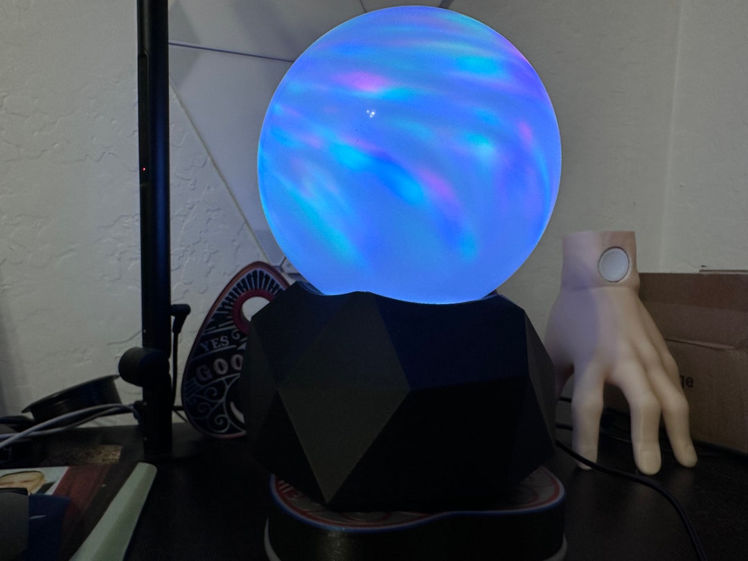 Real Working Crystal Ball With Built in Bluetooth, Speakers, Prop ...