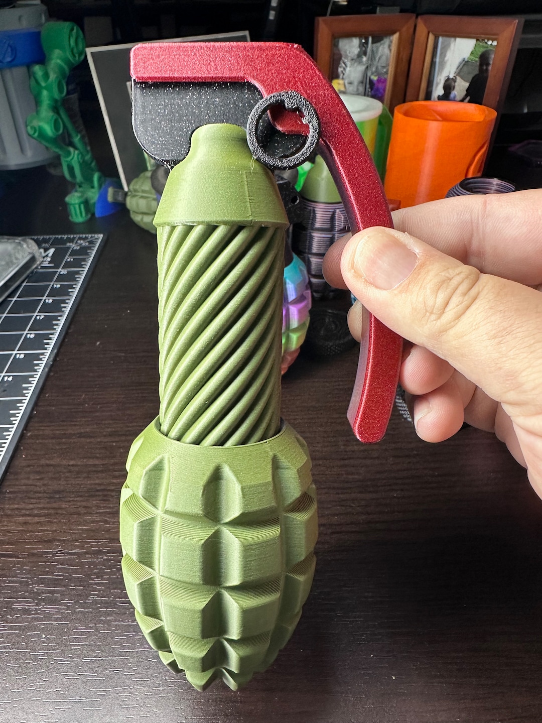 Hand Grenade FIDGET TOY... Play With Your Grenade... Why Not? - Etsy
