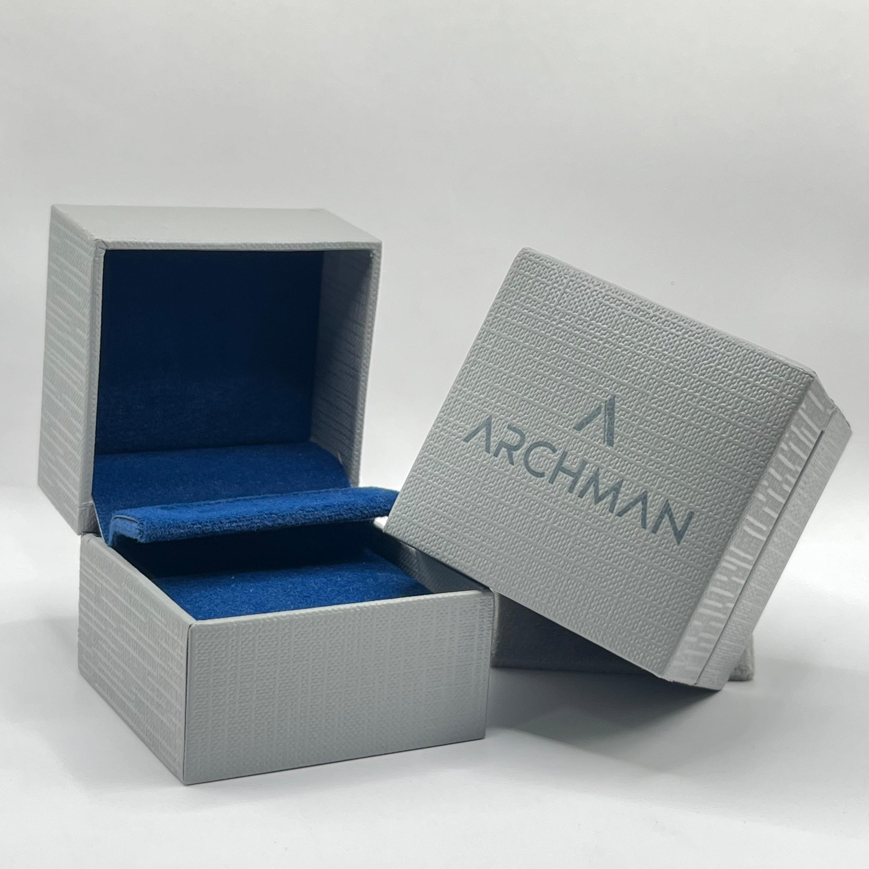 ARCHMAN® Men’s 5 Stone Diamond Ring | 1.00 CTW Lab Grown G/VS Diamonds ...