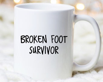 Funny Get Well Gift Broken Leg Broken Bone Shot Glass - Etsy