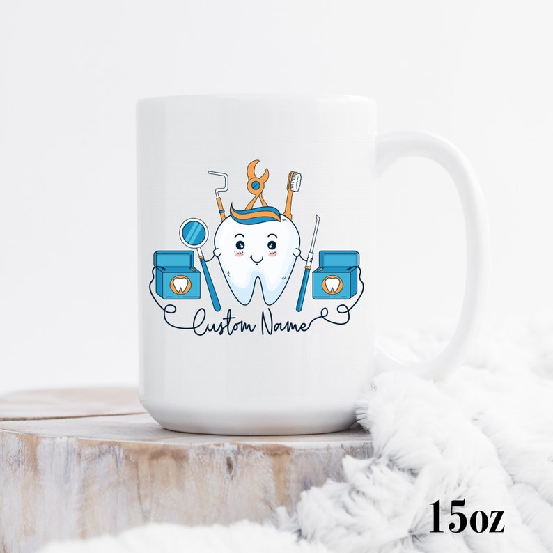 Custom Dentist / Mug / Personalized Dentist Mug / Dental - Etsy
