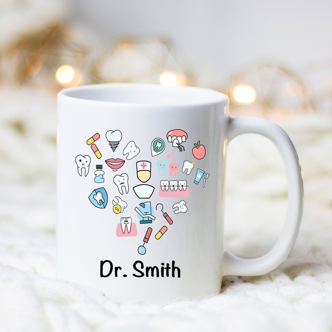Personalized Dentist Mug / Dentist Mug / Dentist Gift / Gift for ...