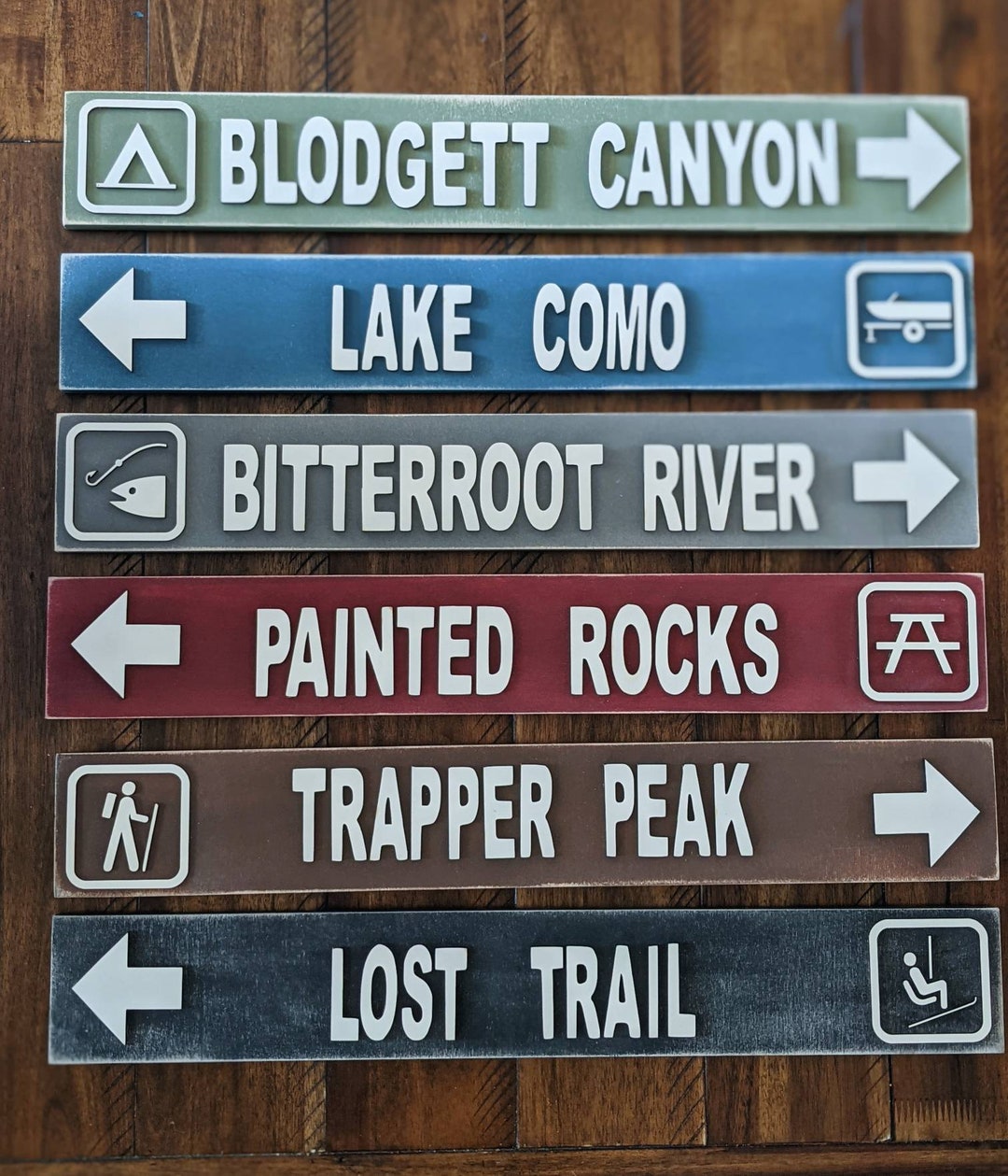Trail Head Signs - Etsy