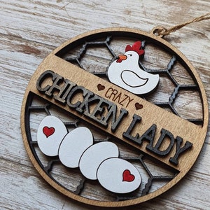 Chicken Ornaments - Etsy