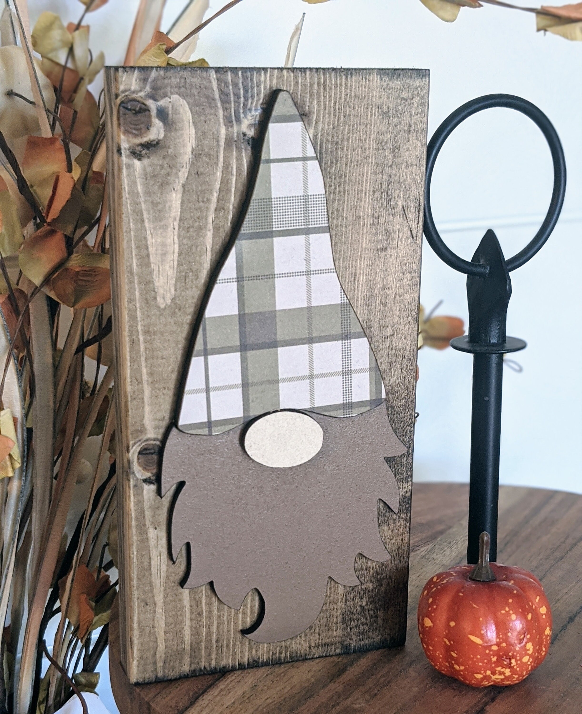 Fall Gnome Block Signs - Etsy