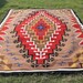 Navajo Kilim Hand Woven Southwestern Native American Tribal Style Rug ...
