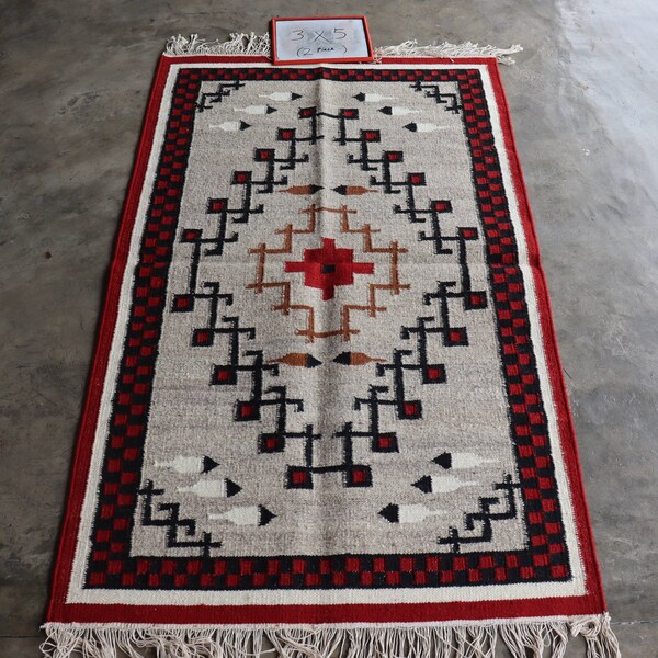 3’x5’ Native American Rug - Etsy