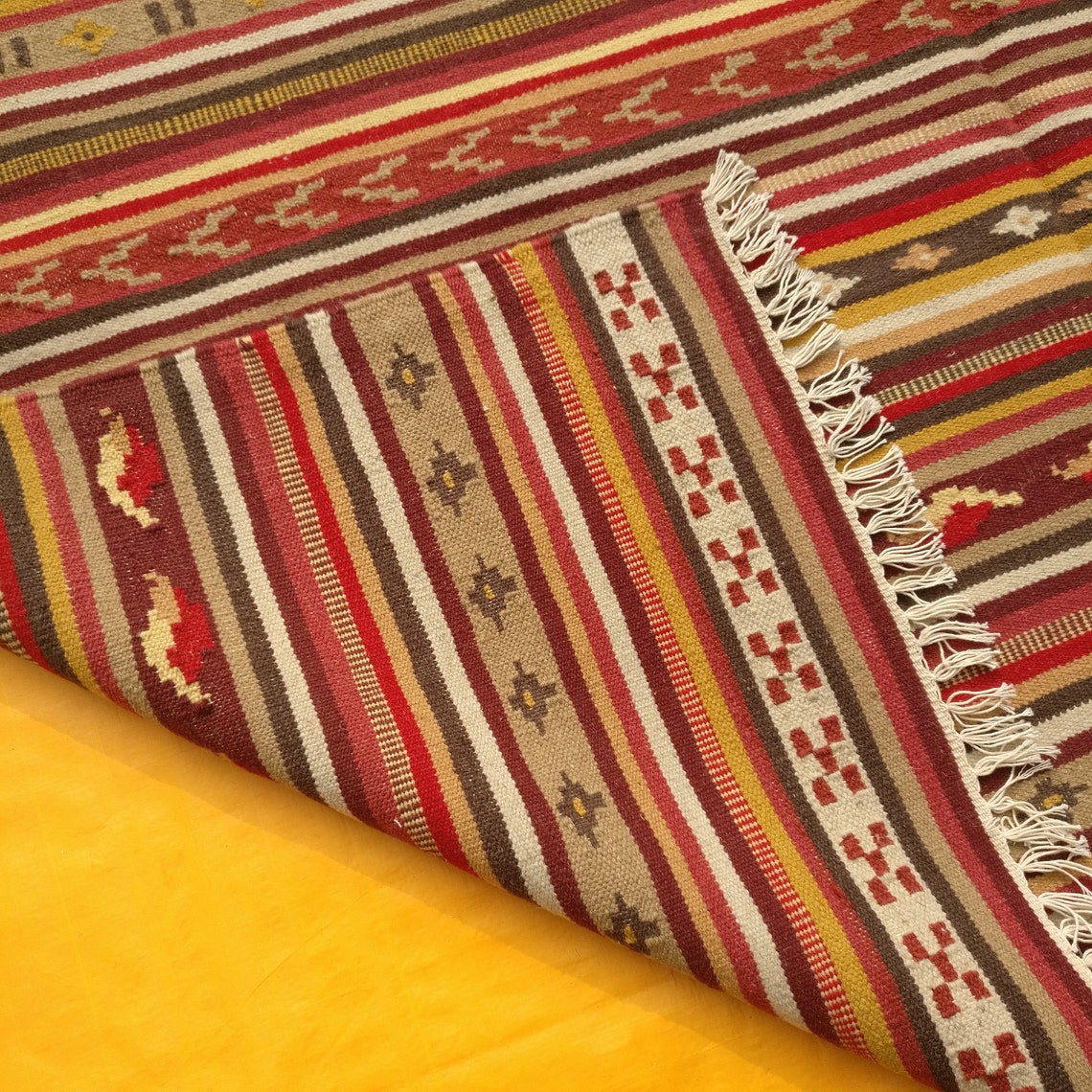 Turkish Kilim Rug 8x5 Feet Area Rug Old Rug Decorative Kilim | Etsy