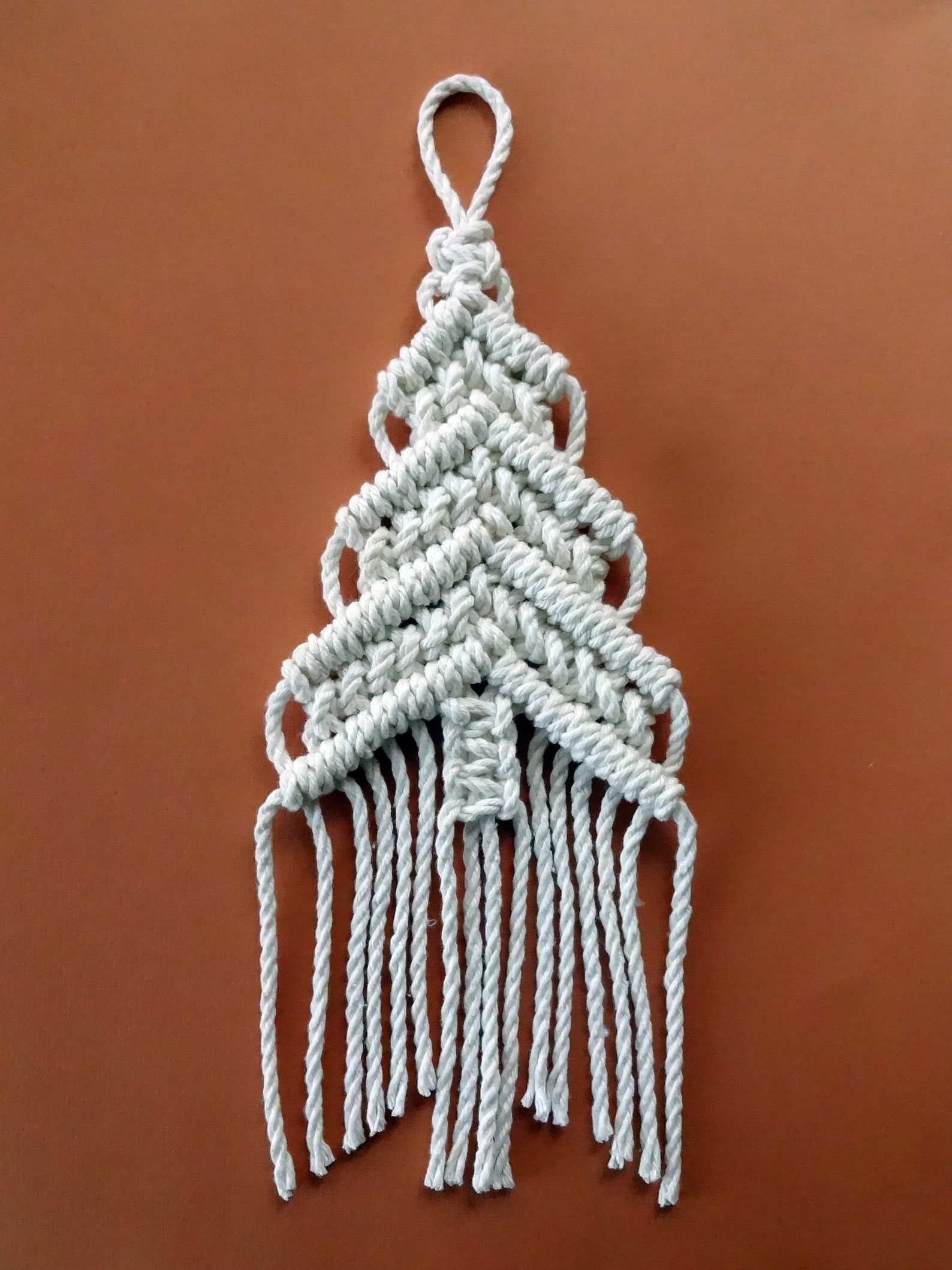 Macrame Christmas Tree Pattern Macrame Tutorial Macrame - Etsy