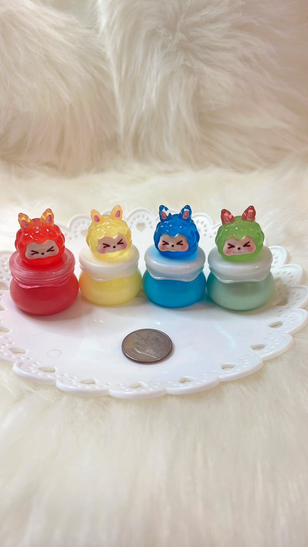 Mini Resin Bunny Small Jar,mini Storage Box, Cute Bunny Small Jar - Etsy