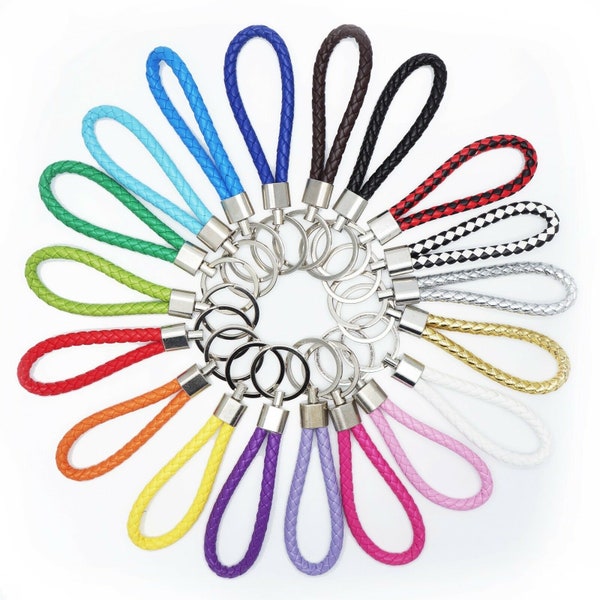 Braided Keychain - Etsy