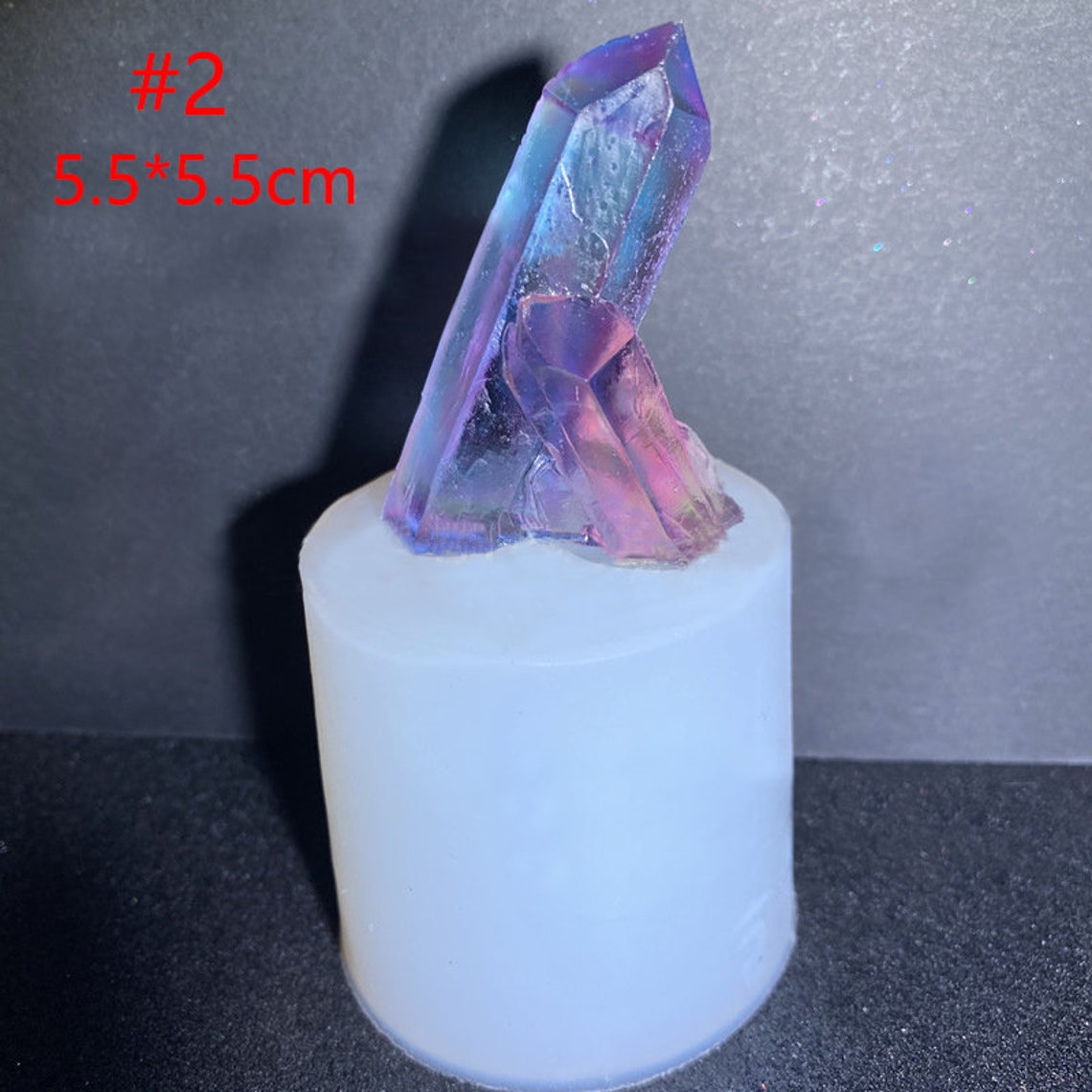 Small Crystal Coral Silicone Mold-diamond Crystal Column - Etsy