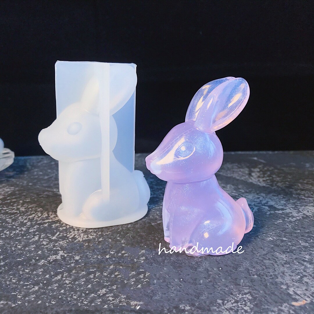 Bunny Silicone Resin Mold Epoxy Resin Mold Manual DIY Craft Tool ...