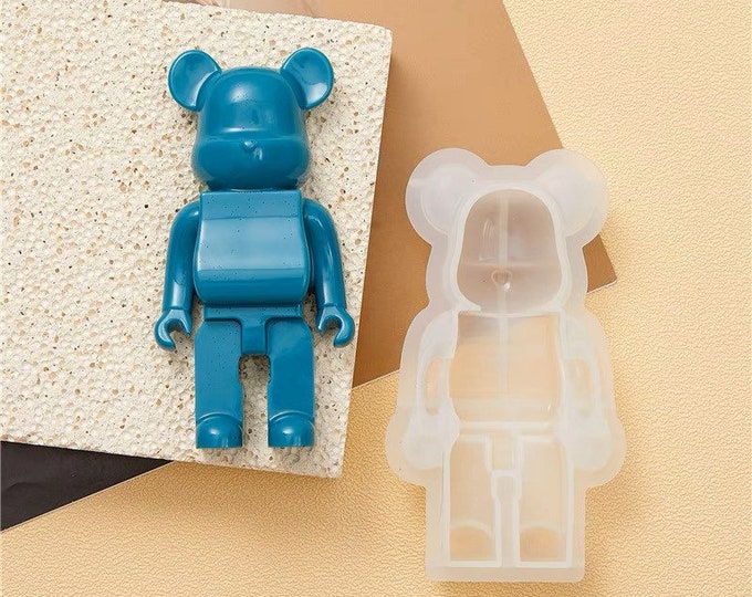 Toy Bear Silicone Resin Mold Epoxy Resin Mold Manual DIY Craft Tool ...