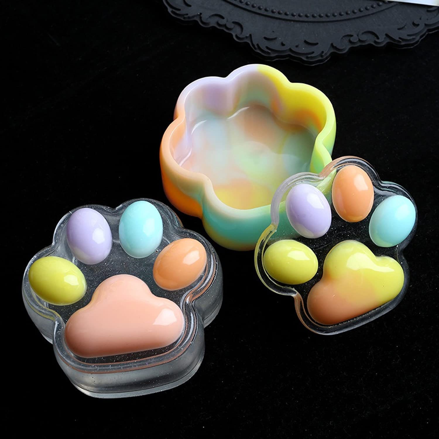 Cat Paw Storage Box Mold Cute Storage Box Mold Jewelry | Etsy