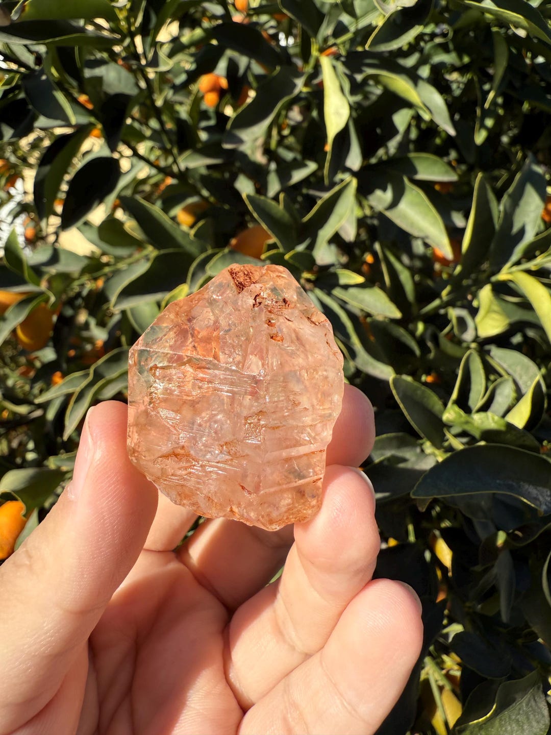 Red Mud Skeletal Quartz Crystal Point ,red Mud Quartz , Raw Crystals ...