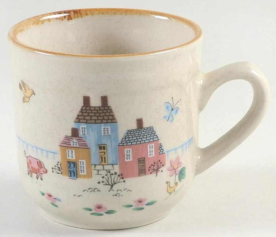 Heartland Village Collection Coffee Cups or Tea Cups and Saucers ...