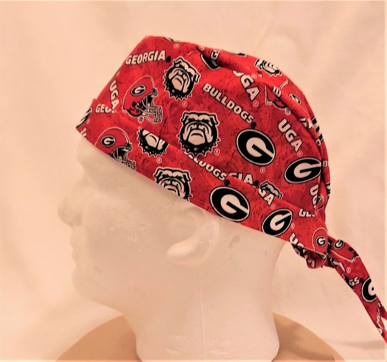 University of Georgia Scrub Cap Custom Order Options: 2 - Etsy