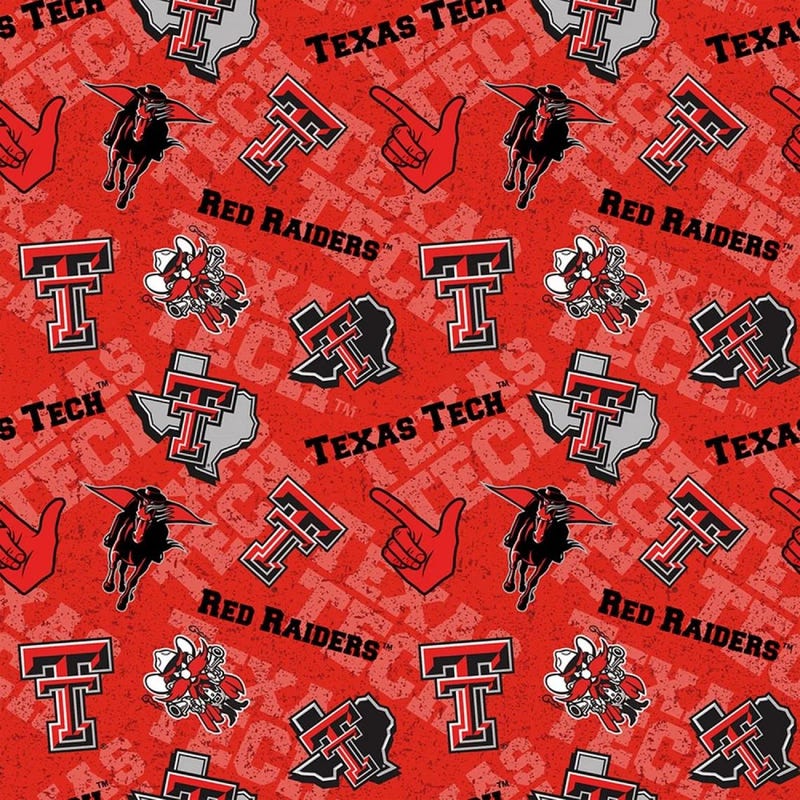 Texas Tech Embroidery - Etsy