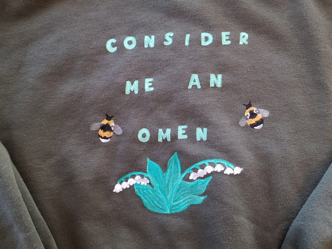 Consider Me an Omen Lily of the Valley Bumble Bee Shirt - Etsy