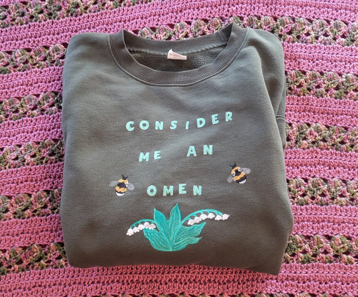 Consider Me an Omen Lily of the Valley Bumble Bee Shirt - Etsy
