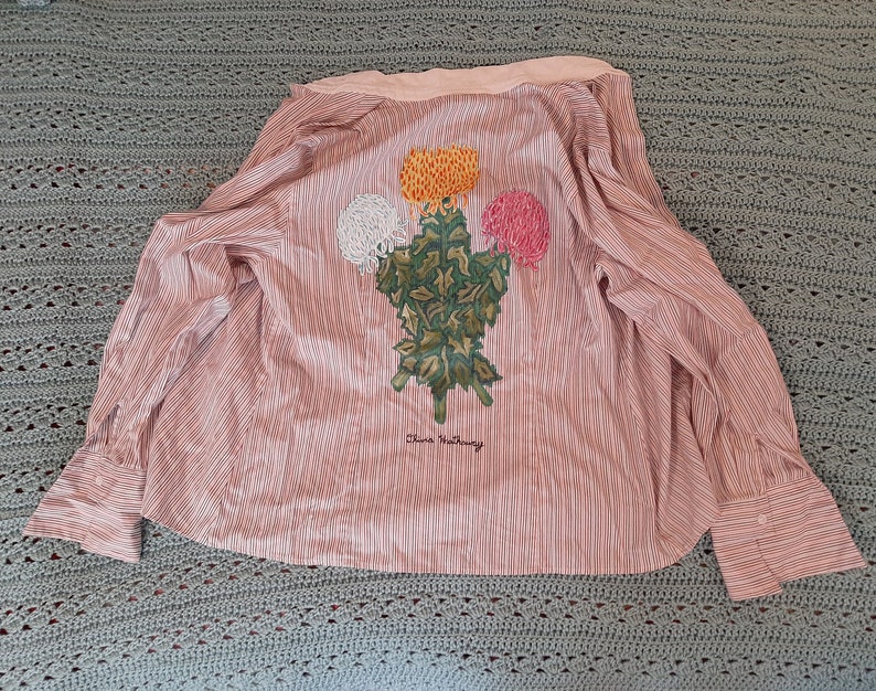 Three Flowers Shirt - Etsy