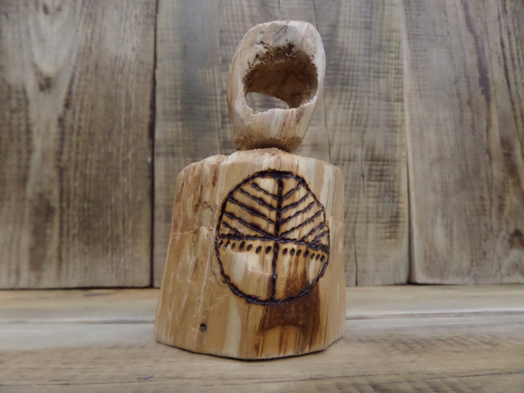 Handcrafted Wooden Ritual Piece, Unique Tree of Life Sculpture ...