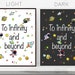To Infinity and Beyond PRINTABLE Wall Art - Space Nursery Decor ...