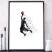 Basketball Dunk PRINTABLE Poster Gift for NBA Fan DIGITAL | Etsy