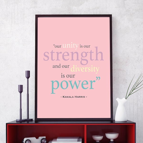 Unity in Diversity Poster - Etsy