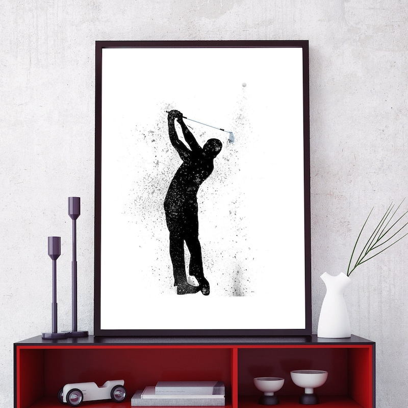 Golf Print - Etsy