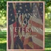 Veterans Day PRINTABLE Wall Art - Thank You for Your Service - American ...