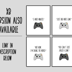 Color Gamer Posters PRINTABLE Wall Art - Video Games Room Decor DIGITAL ...
