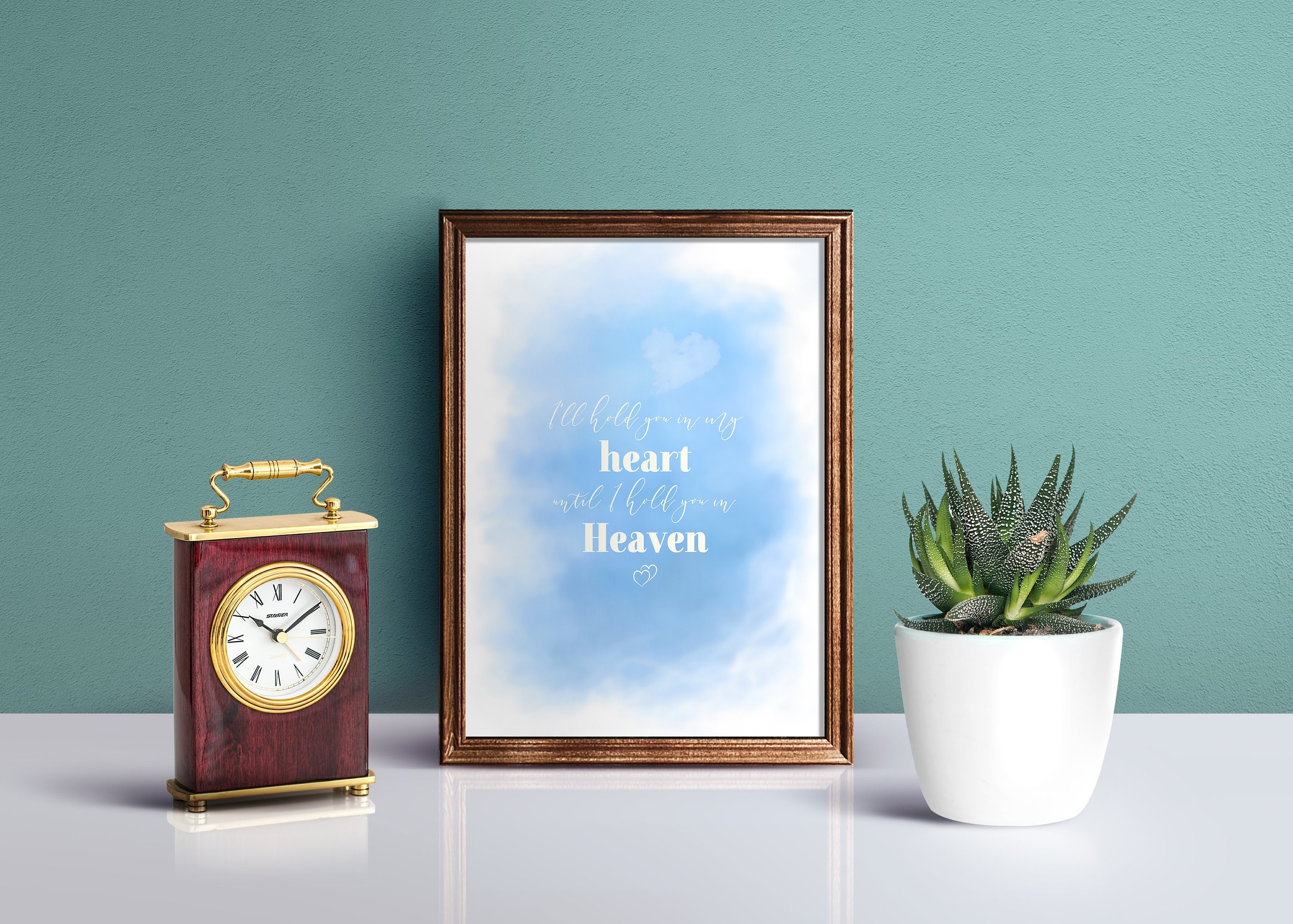 Bereavement PRINTABLE Wall Art - DIGITAL DOWNLOAD Poster for ...