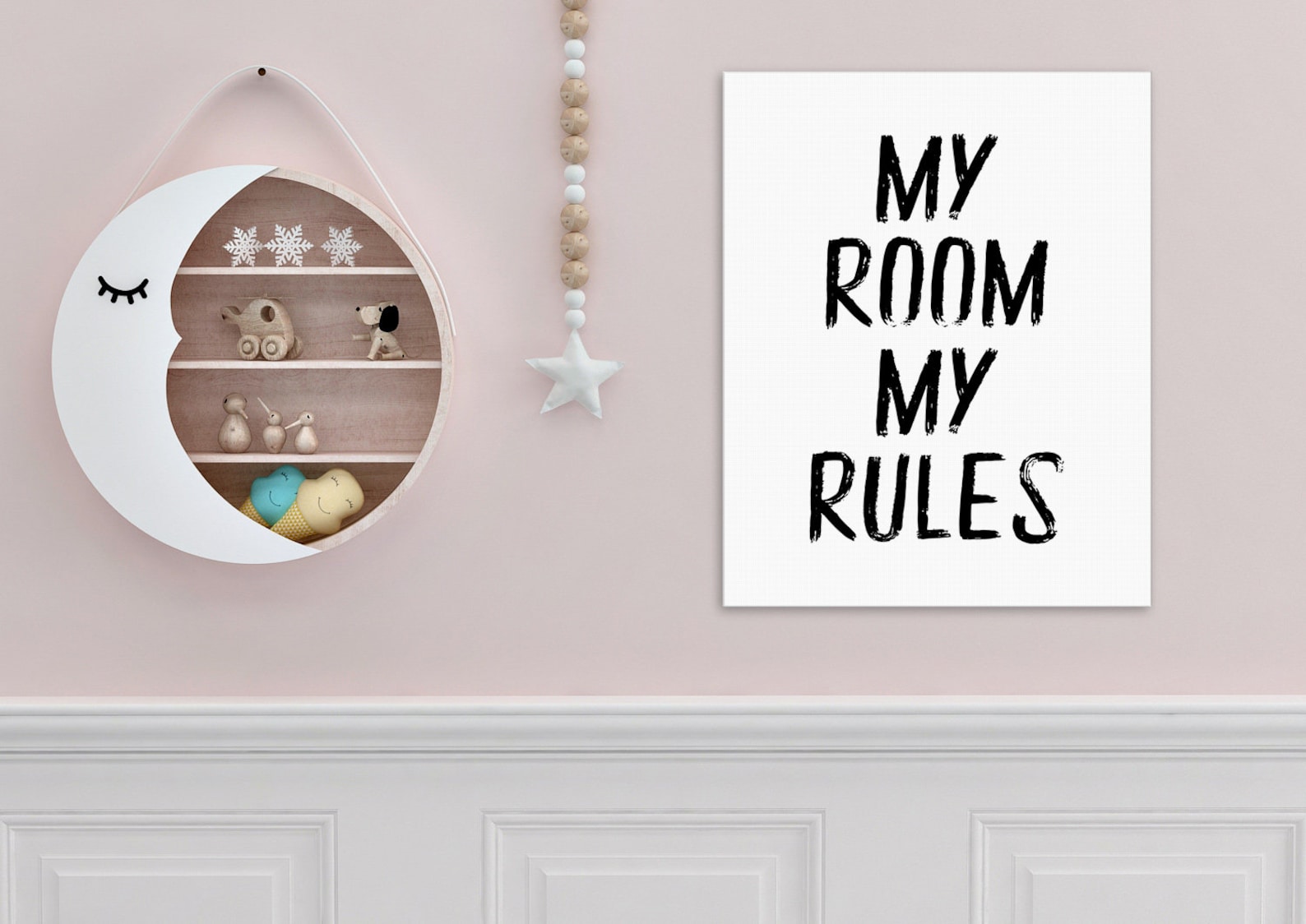 My Room My Rules PRINTABLE Wall Art Children's Bedroom | Etsy