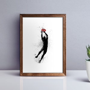 AFL PRINTABLE Wall Art - Digital Download Print - Australian Football ...