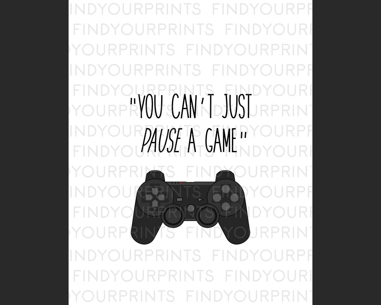 Gamer Poster PRINTABLE Wall Art Video Games Room Decor | Etsy