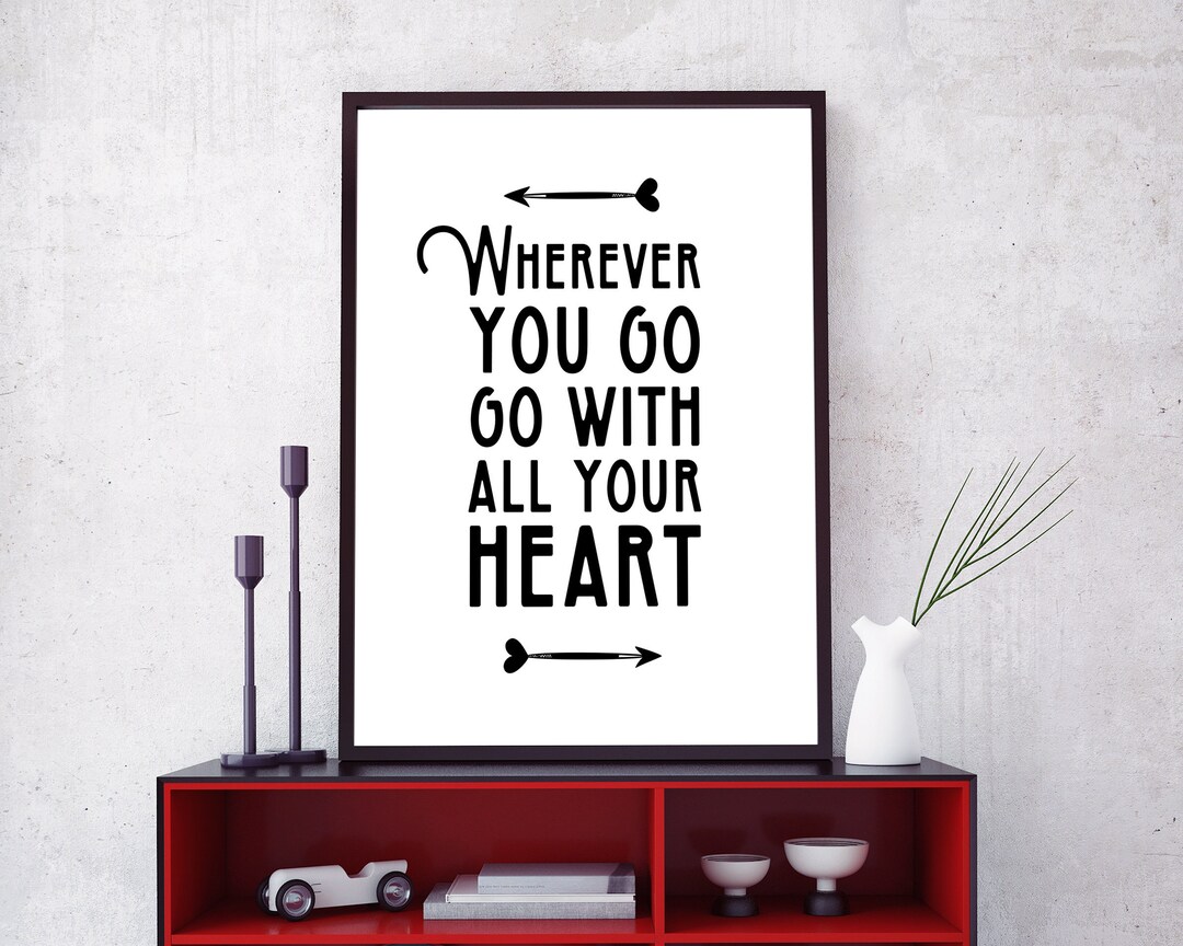 Confucius Quote PRINTABLE Wall Art - Inspiring Prints DIGITAL DOWNLOAD ...